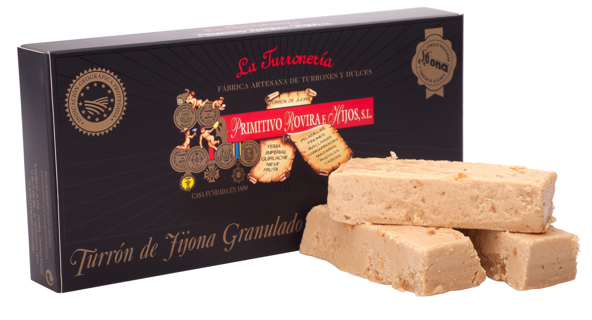 Turrón de Jijona Granulado Turrones Primitivo - 300 gr